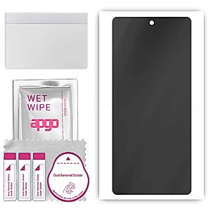 apgo Hydrogel Privacy Matte Screen Protector for Motorola Thinkphone, Anti Spy, Hydrogel Film, Flexible, Soft TPU with positioning layer easy installation