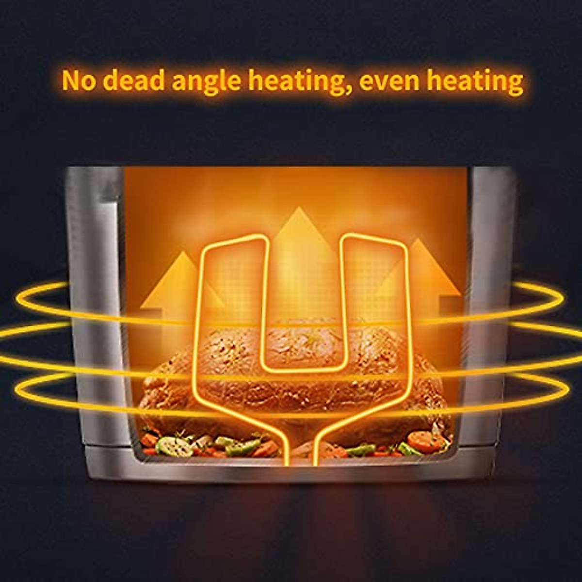 Grill Heating Element and Electric Smoker Replacement with Adjustable Thermostat Cord Controller,1500 Watt Heating Element Compatible with Masterbuilt Smoker & Turkey Fryers and Most Electric Smokers