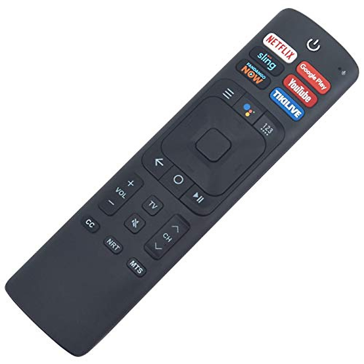Replacement Voice Command Remote Control fit for Sharp/Hisense Android Smart TV with Voice Assistance sub ERF3A69S ERF3A69 ERF3B69S ERF3B69 ERF3R69H ERF3I69H ERF3N69H ERF3F69V ERF3I69V