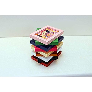 YinoniY Red 8x10 Picture Frame Made to Display Pictures 8x10 with Mat for Tabletop or Wall Decor Solid Wooden 10 inch, Red