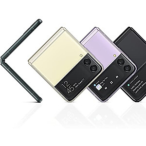 Samsung Galaxy Z Flip 3 5G UW 128GB Black for Verizon (Renewed)