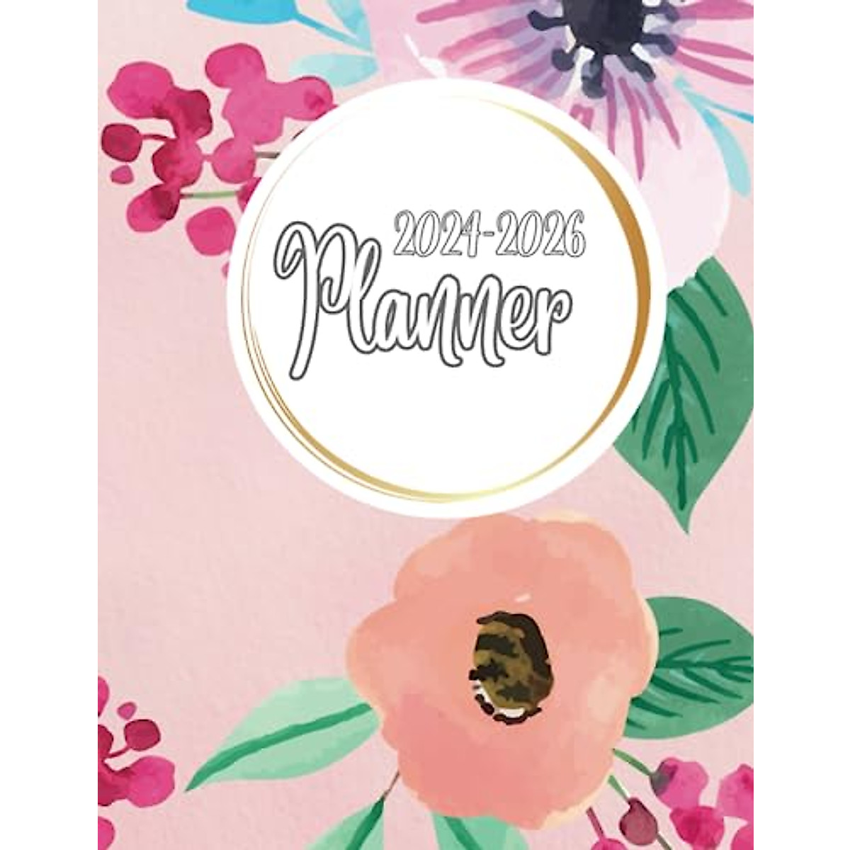 2024-2026 Monthly Planner: 3 Year Calendar Large Size 8.5x11 inches | 36 Months Jan 2024 - Dec 2026 with Federal Holidays | Monthly Design ( Calendar 2024-2026 for Purse)