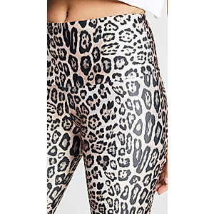 Onzie Women's Hig Rise Bike Short, Leopard, S/M