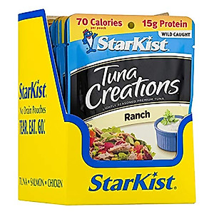 StarKist Tuna Creations Ranch, 2.6 oz pouch (Pack of 12) (Packaging May Vary)