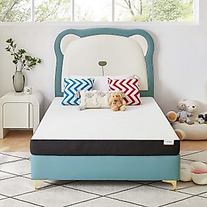 Memory Foam Mattress,5 Inch, Medium-Firm Waterproof Cover,Twin, Bed Mattress in a Box for Kids Adult CertiPUR-US Certified