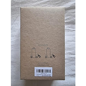 CuloClean 2pcs Portable Bidet with Silent Bottle (330ml). Ideal for Toilet, Travel, Hiking or Camping. Ultralight (48g, 1,7 oz). (CuloClean+Bottle, 2pcs Black)