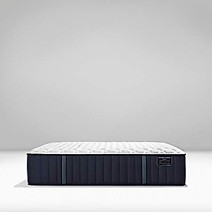 Stearns & Foster Estate 13.5" Rockwell Luxury Ultra Firm Tight Top Mattress, 9-Inch Foundation, Queen, Hand Built in the USA