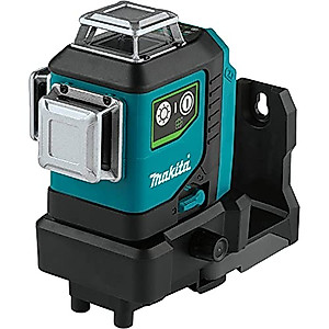 Makita SK700GD 12V max CXT® Lithium-Ion Cordless Self-Leveling 360° 3-Plane Green Laser, Class II, 510-530 nm, 2 mW, Tool Only