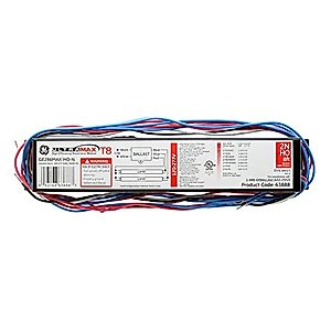 GE ProLine GE286MAX-HO-N - 63888 T8 High Output Fluorescent Ballast