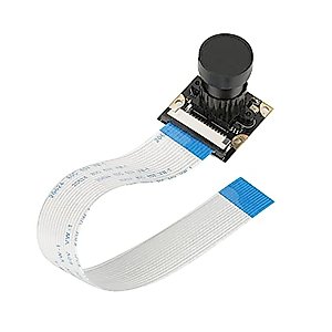 Aoutecen Ribbon Cameras Board, 72° View Angle 2592x1944 Resolution High Sensitivity Camera Module with 15cm Flexible Cable for Raspberry Pi B 3 2
