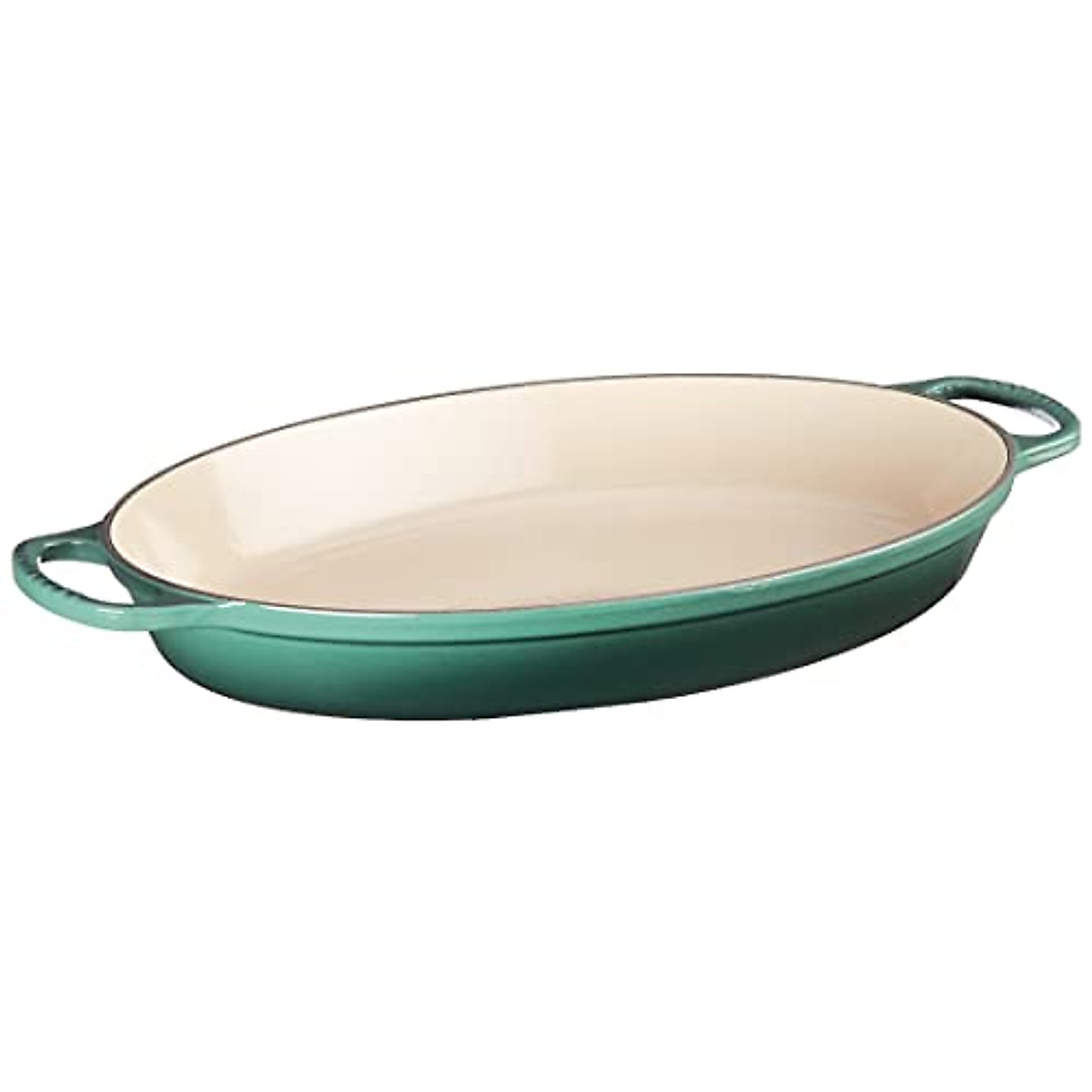 Le Creuset Enameled Cast Iron Signature Oval Baker, 3 qt., Artichaut