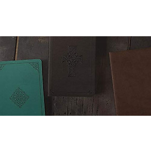 ESV Value Large Print Compact Bible (TruTone, Teal, Ornament Design Size: 8.0)
