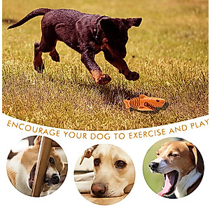 YYXTRADE Shark Chew Toy for Aggressive Chewers, Natural Rubber Dog Toys for Medium Large Breeds, Dental Care Teeth Cleaning, Indestructible Dog Toys