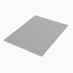 Mayton, 0.75-Inch Heavy Duty Vertical Mattress Support Wooden Bunkie Board/Bed Slats with Cover, Queen
