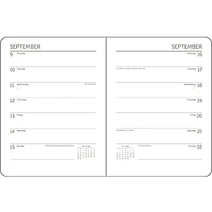 Italy Weekly Engagement Calendar 2024, Planner 6.5" x 8.5" Spiral Bound