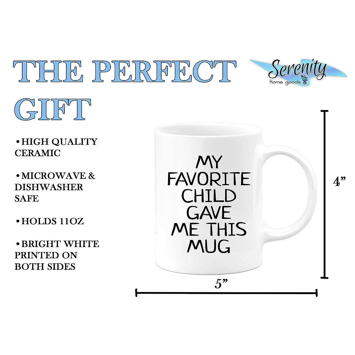 Hilarious Funny Novelty Mug Gift | Birthday Valentines Day Christmas Gifts For Dad Mom | Daughter Men Cup Fathers Mothers Kids