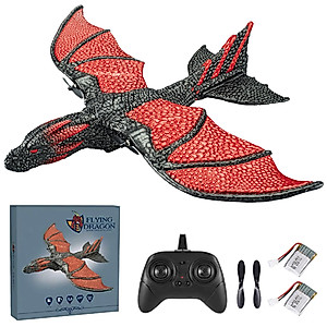 Eayaele RC Plane Fly Dragon, RC Airplane Remote Control Plane for Kids Beginner Boys Easy to Fly