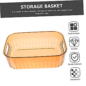 NOLITOY 2pcs Kitchen Storage Box Toiletry Organizer Clear Plastic Drawers Clothes Drawer Storage Container Cabinet Stackable Storage Drawers Makeup Case Storage Box for Home Socks Case Bra