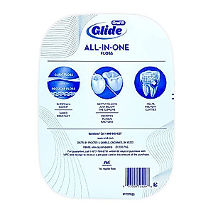 Glide Crest Comfort Plus Dental Floss Mint 40m each (6 pack)