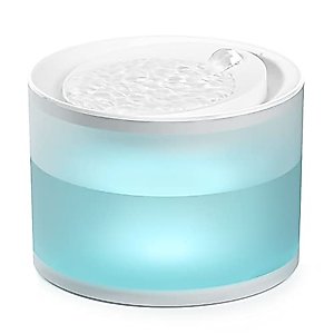 Meowant Cat Water Fountain with Wireless Pump, 74OZ/2.2L BPA-Free Cetified Cat Fountain, Ultra Quiet Pet Water Fountain for Cats and Dogs with Filter