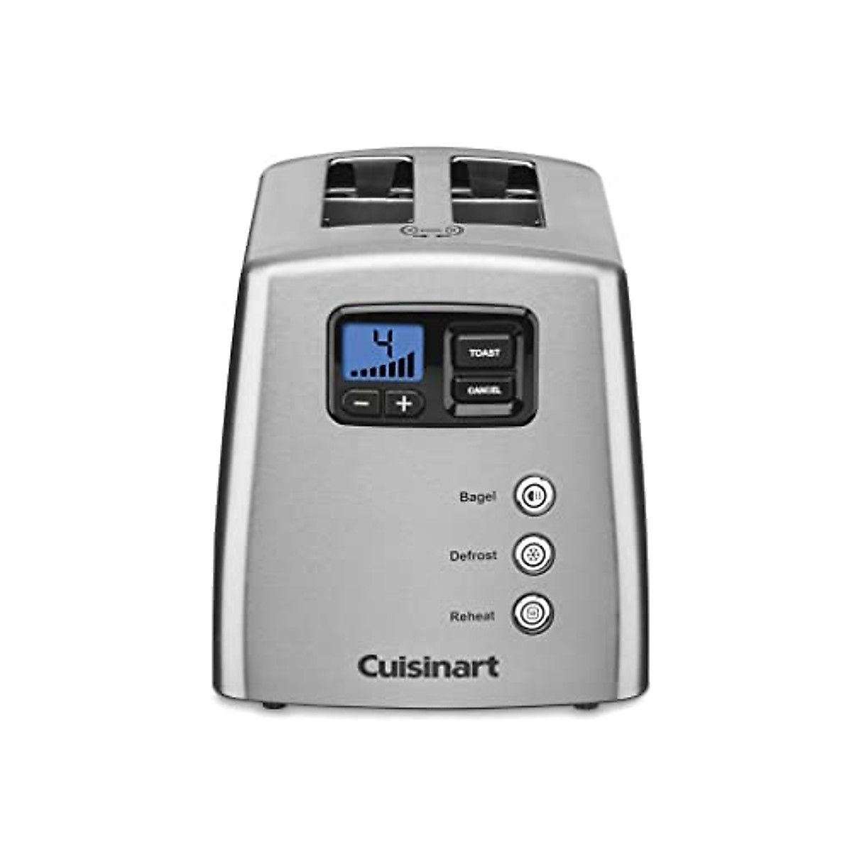 Cuisinart CPT-420 Touch to Toast Leverless 2-Slice Toaster, Brushed Stainless Steel