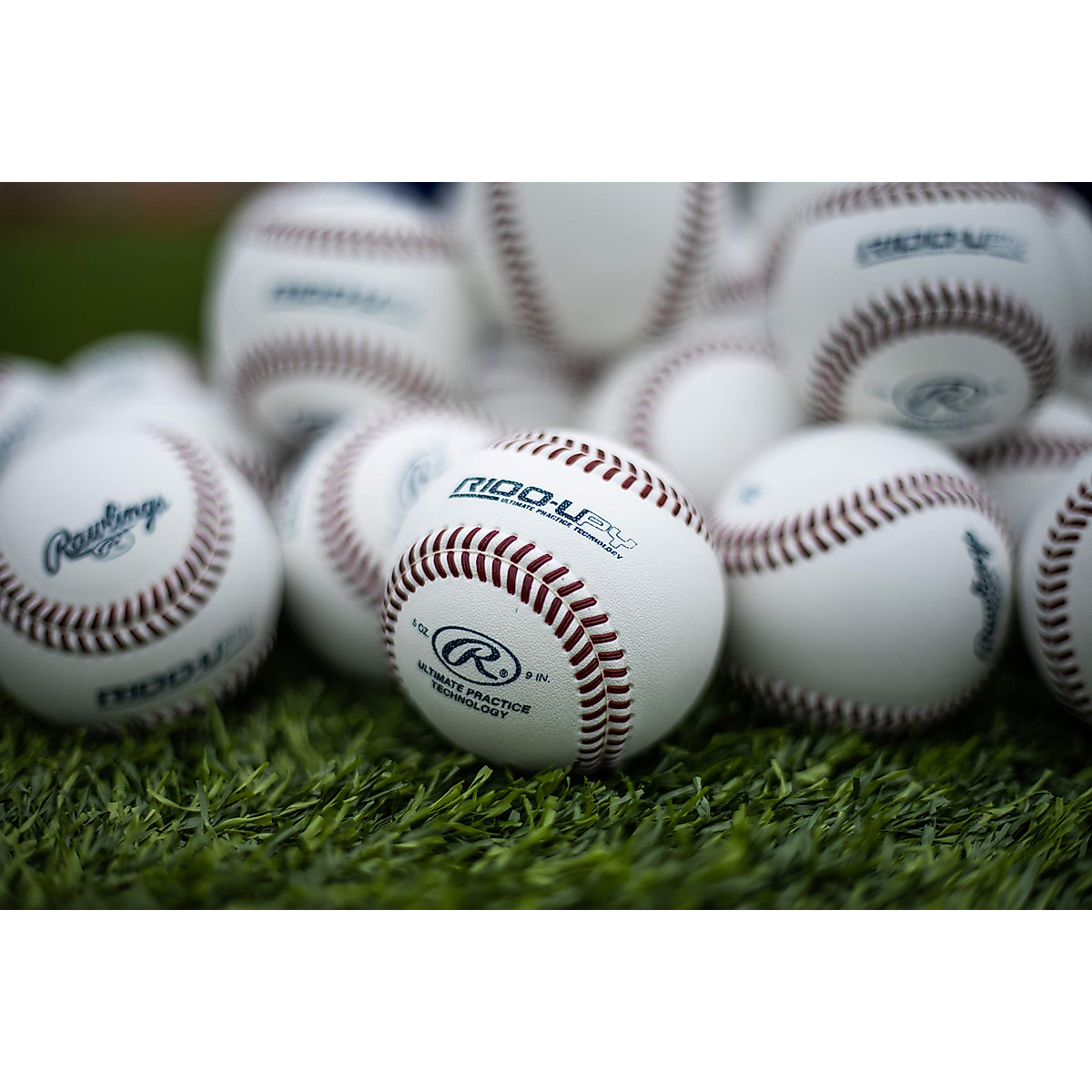 Rawlings | ULTIMATE PRACTICE TECHNOLOGY Baseballs | R100-UPY | Youth/14U | Practice Use | 12 Count