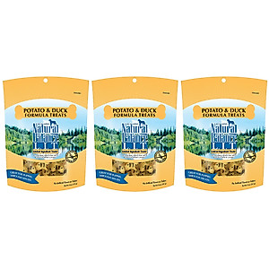Natural Balance Limited Ingredient Dog Treats Potato & Duck Formula, 14 oz, 3 Pack