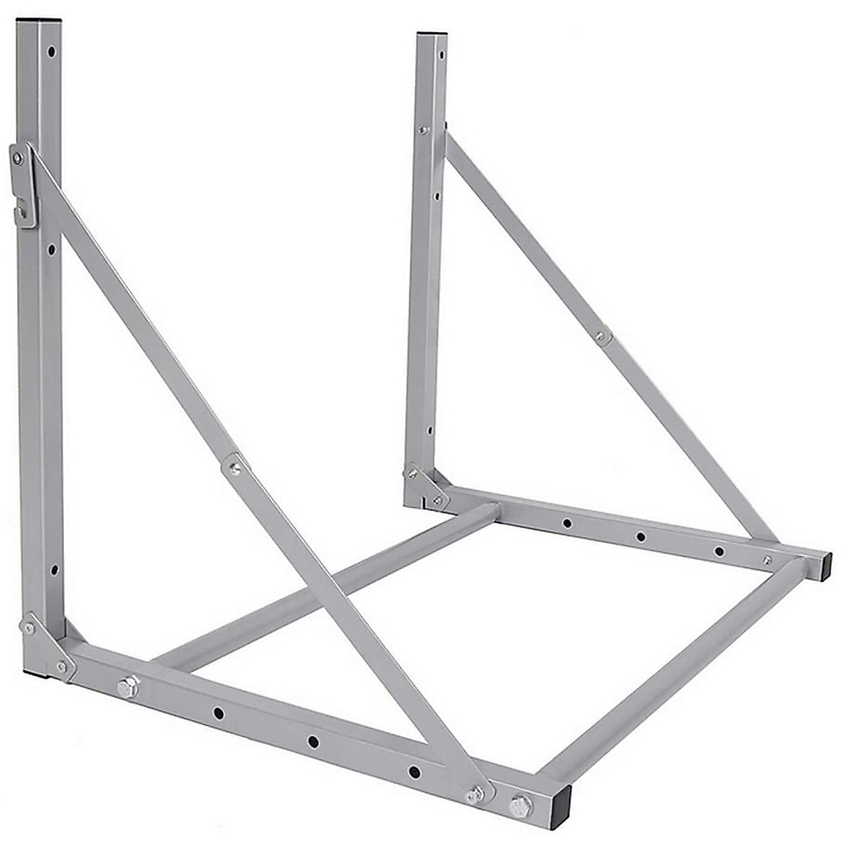 PROSPERLY U.S.Product Folding Tire Wheel Rack Storage Holder Heavy Duty Garage Wall Mount Steel 300Lb