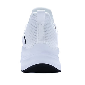 Dresofu Athletic Walking Shoes for Women Running Jogging Tennis Fitness Sneaker Arch Support Cushion Mesh Sports Sneakers, White, US Size 8