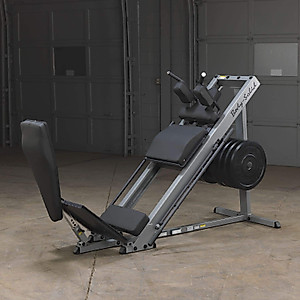 Body-Solid Leg Press/Hack Squat Machine (GLPH1100) Powerful, Comfortable, and Safe for Building an Explosive Lower Body, Home Gym Equipment