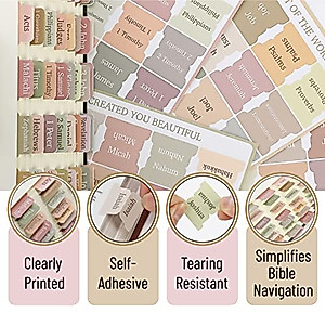 Mr. Pen- Bible Case and Bible Tabs, Boho Theme