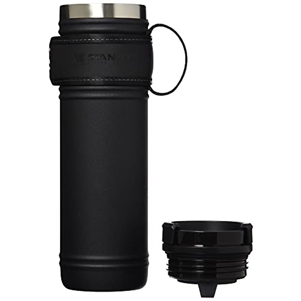 Stanley The Quadvac NeverLeak Mug, Foundry Black, 590 Milliliters