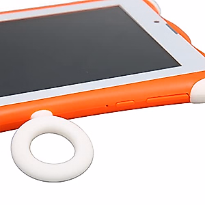 Naroote WiFi Kids Tablet, Orange Eye Protection Kids Tablet 7 Inch 1280x800 for Watching TV (US Plug)