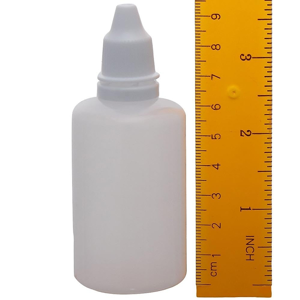 SHUATI 12Pcs Squeeze Drop Bottles, Squeezable Plastic Dropper Bottles, 50ml Transparent Seal Storage, Refillable Eye Liquid Empty Containers