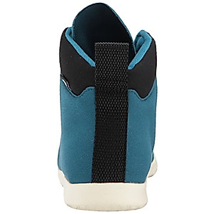 Native Shoes Unisex AP Apex Junior Hiking Boot, Mdntbl/Bnwht, 4 M US Big Kid