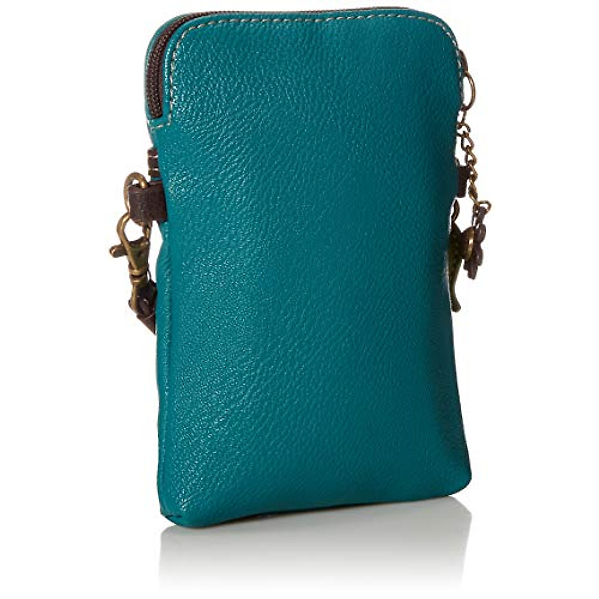 Chala Red Parrot Cellphone Crossbody Handbag - Convertible Strap Bird Lovers