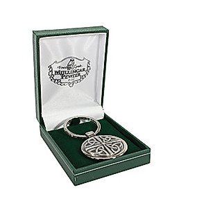 Biddy Murphy Irish Pewter Keychain Claddagh, Love, Loyalty, Friendship, Made in Ireland