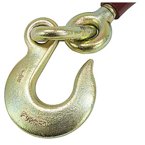 Mytee Products Heavy Duty Specialty Pro Ratchet Load Chain Binder w/ 1/2" Grab Hook on One Side & 1/2" Slip Hook Other Side, 12,000 Lbs Load Limit | Chain Binders for Flatbed Truck Trailer - 4 Pack