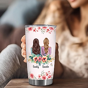 VUNVUT86 Personalized Bestie Gifts - Mother's Day Gifts For Best Friend, Bestie, Sister, BFF, Her - We Will Still Be Friend Tumbler - Birthday, Christmas Friendship Gift For Friends