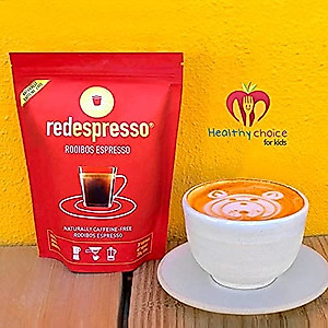 Rooibos Tea Original - Red Espresso - South African - Pods Compatible with Nespresso machines - Vegan, Non GMO, Antioxidant, Calming (10 Pods)