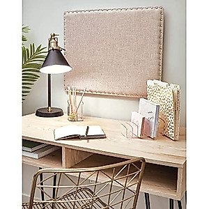 iDesign BPA-Free Plastic Divided Makeup Palette Cosmetic Organizer, The Clarity Collection – 9.25" x 3.86" x 3.2", Clear