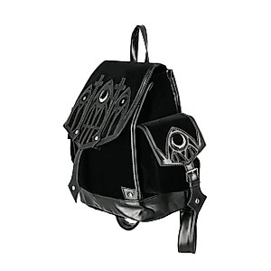Restyle Stained Glass Cathedral Backpack Gothic Studded Moon Alternative Punk