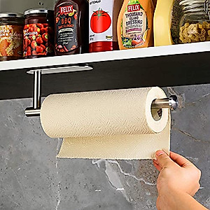 Kitchen Paper Roll Holder Paper Towel Rack Dining Table Kitchen Paper Roll Holder Vertical Paper Towel Storage Rack
