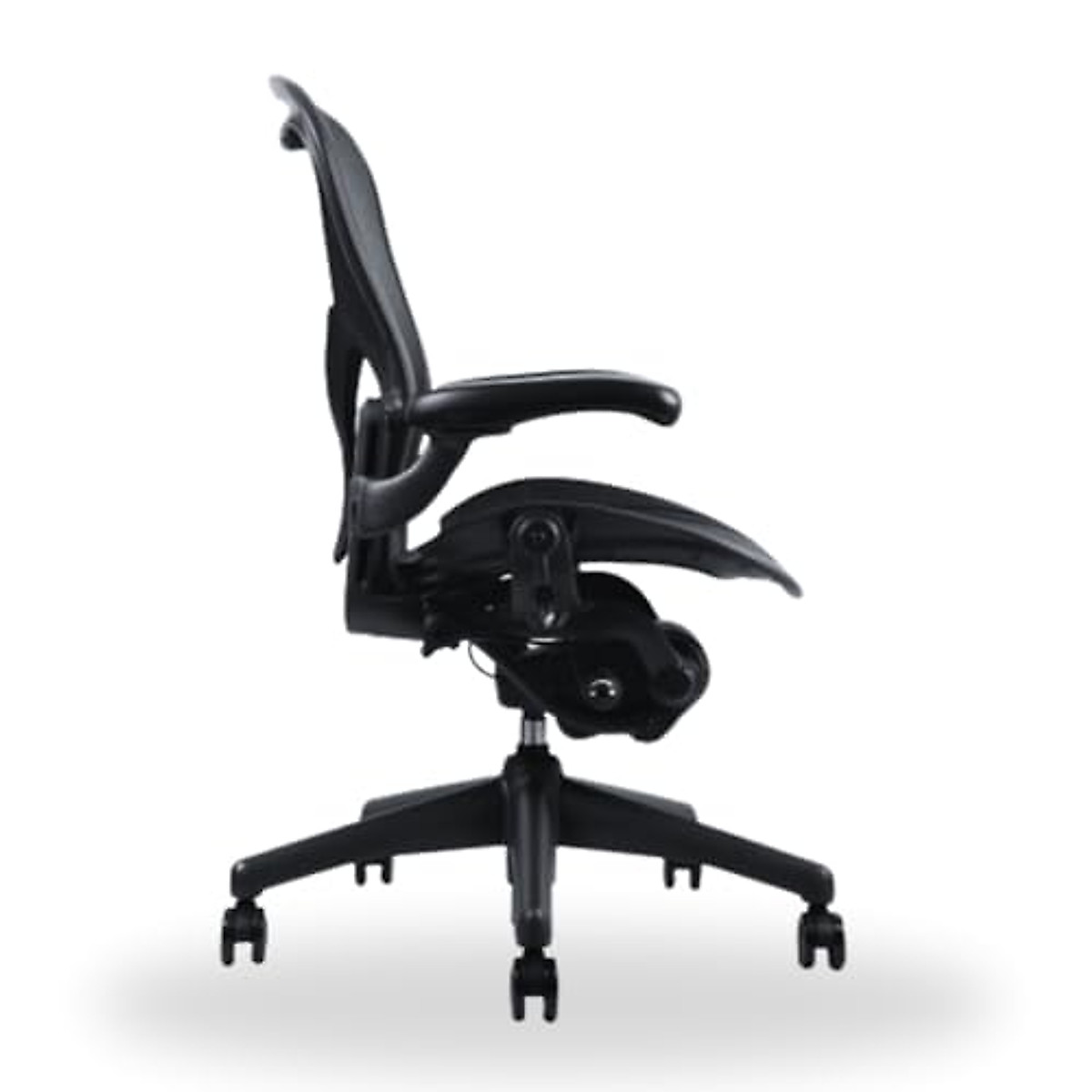 Aeron Herman Miller Office Chair| Rear and Forward Tilt Limiter| Adjustable Arms| Adjustable Posture Fit Back Support| Renewed