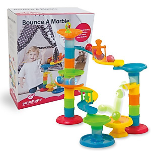 Edushape Bounce A Marble Racetracks, 30Piece Set (809801)