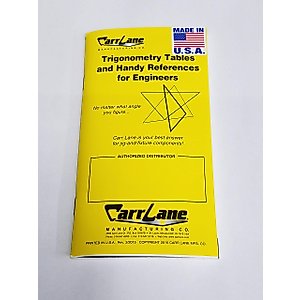 Trigonometry Tables and Handy References for Engineers