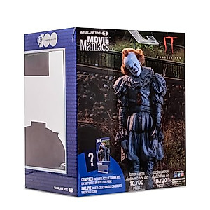 McFarlane Toys - WB 100: Pennywise (It Chapter Two) Movie Maniacs 6in Posed Figure