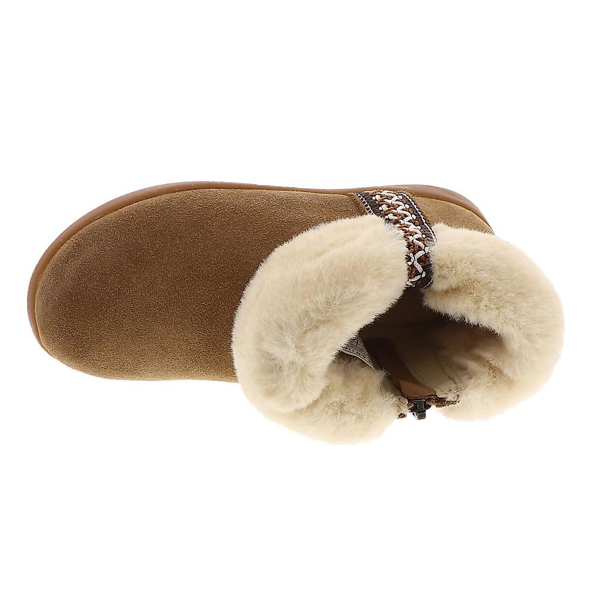 UGG Unisex-Child Dreamee Bootie Boot, Chestnut, 10 Little Kid