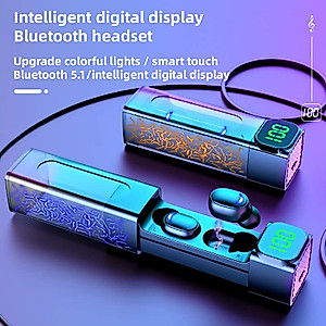 Wireless Earbuds Bluetooth Headphones with Wireless Charging Case IPX4 Waterproof Stereo Earphones in-Ear for SPOR