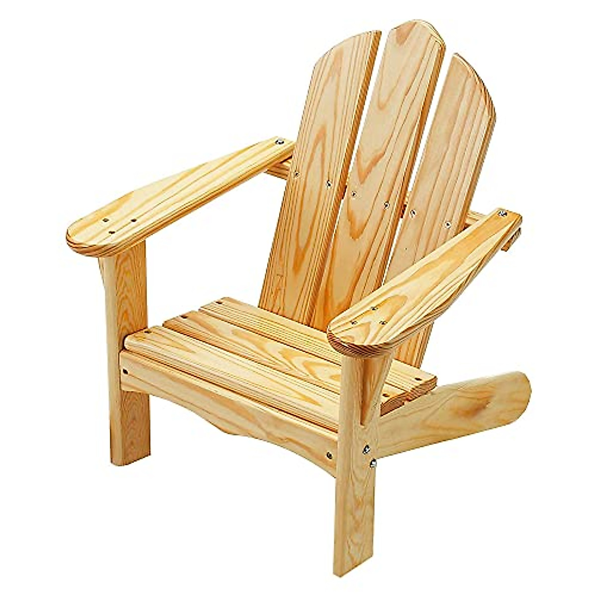 Little Colorado Classic Toddler Adirondack Chair – Easy Assembly Kids Adirondack Chair/Safe for Children/Handcrafted in The USA (Natural)